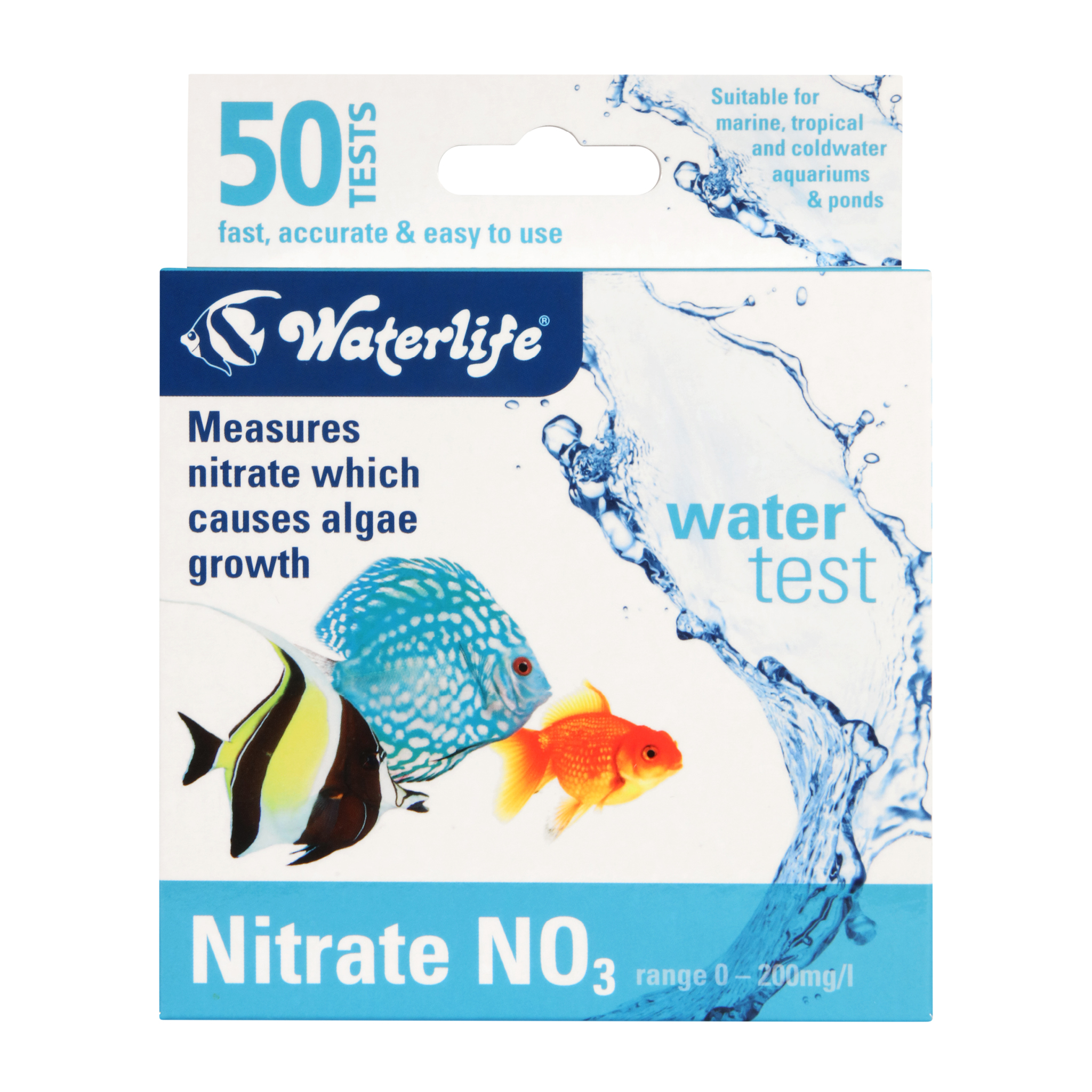 Waterlife Nitrate - 50 Tests - Swift Aquatics
